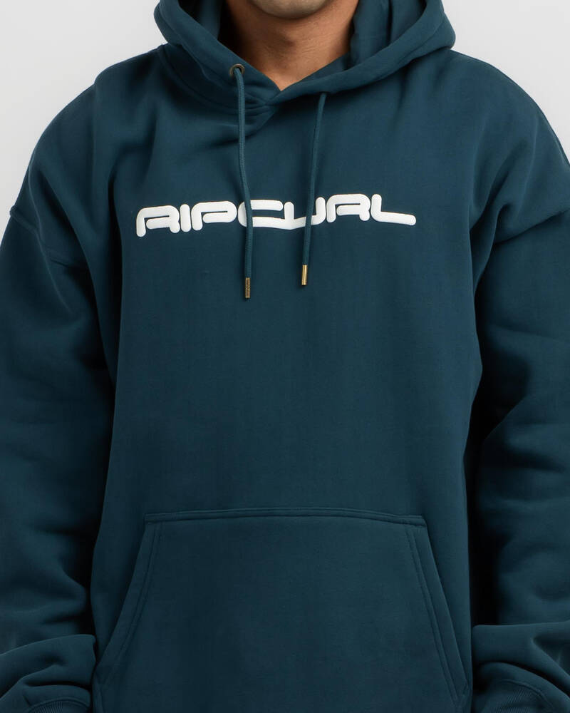 Shop Rip Curl Dosed Up Hoodie In Blue Green - Fast Shipping & Easy ...