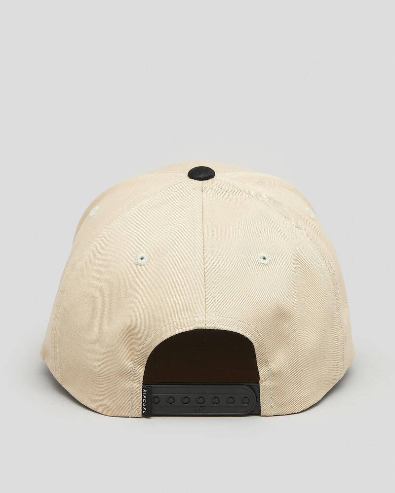 Shop Rip Curl Scenic Snapback Cap In Sand - Fast Shipping & Easy ...