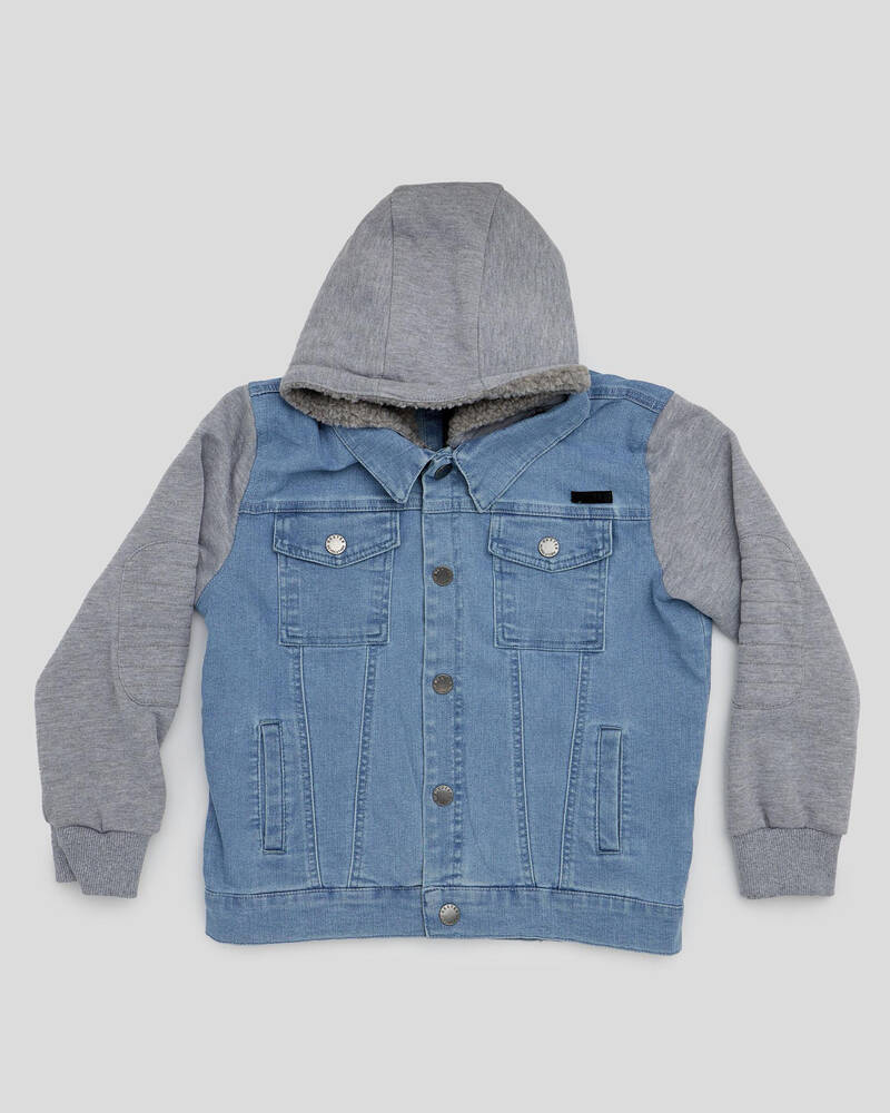 Shop Dexter Toddlers' Sundown Jacket In Blue/grey - Fast Shipping ...