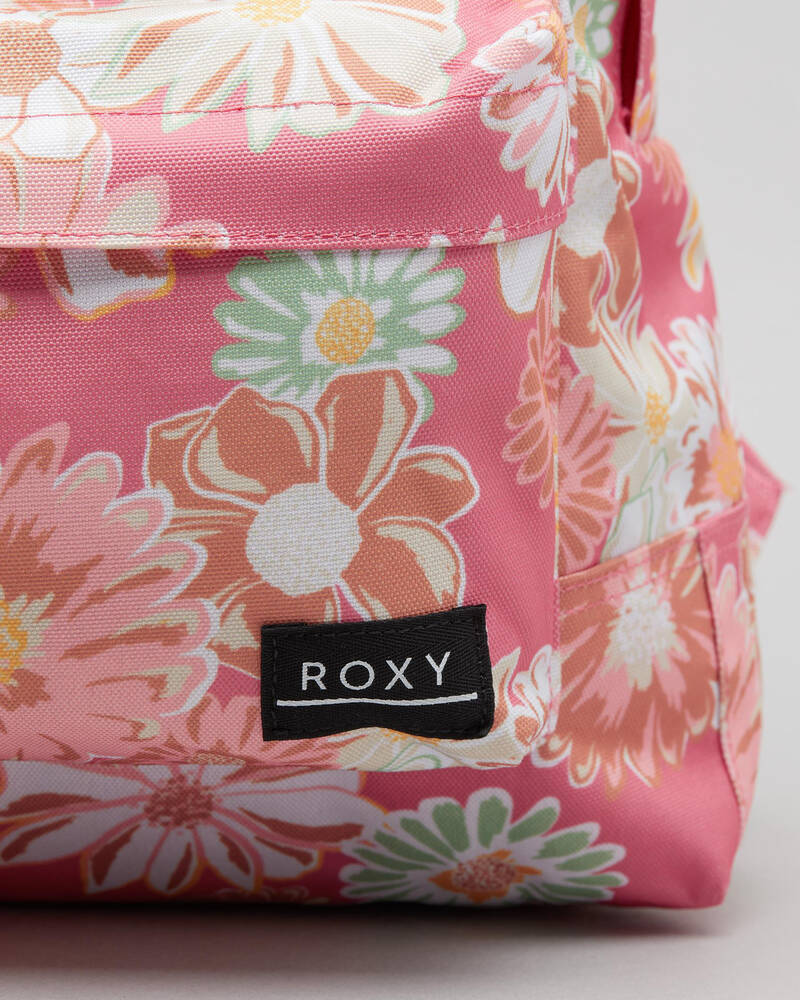 Shop Roxy Sugar Baby Backpack In Tea Rose Boogie Chillen Girl S - Fast ...