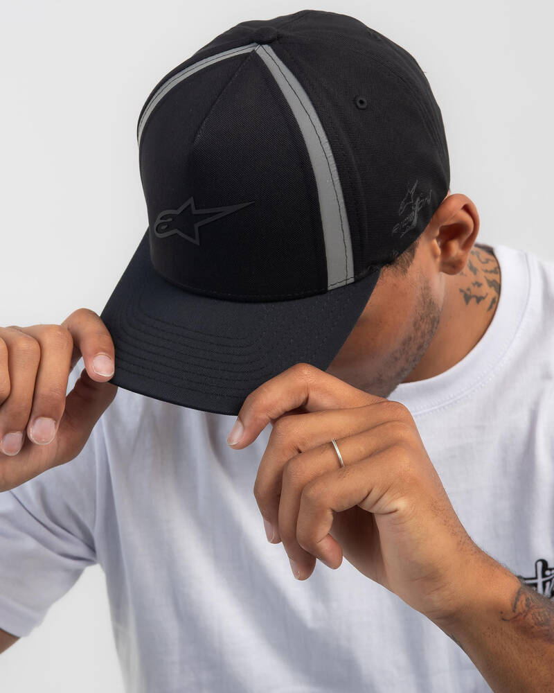 Shop Alpinestars Wedge Tech Hat In Black - Fast Shipping & Easy Returns ...