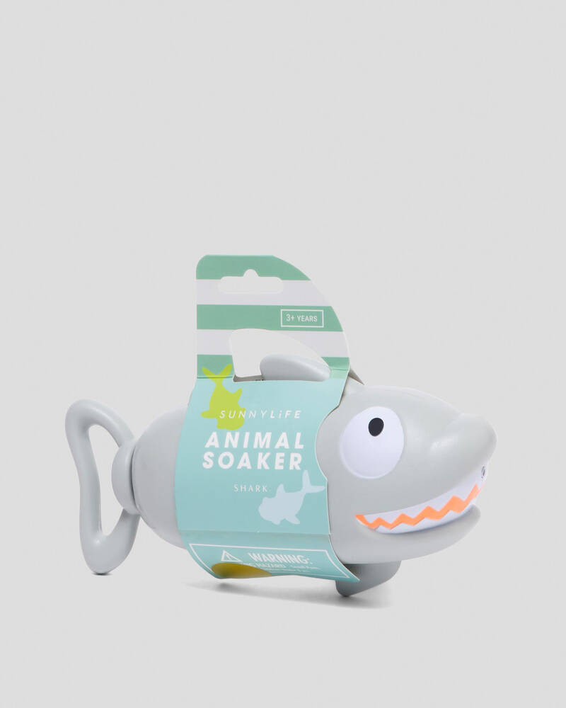 Shop Sunnylife Shark Animal Soaker In Grey - Fast Shipping & Easy ...