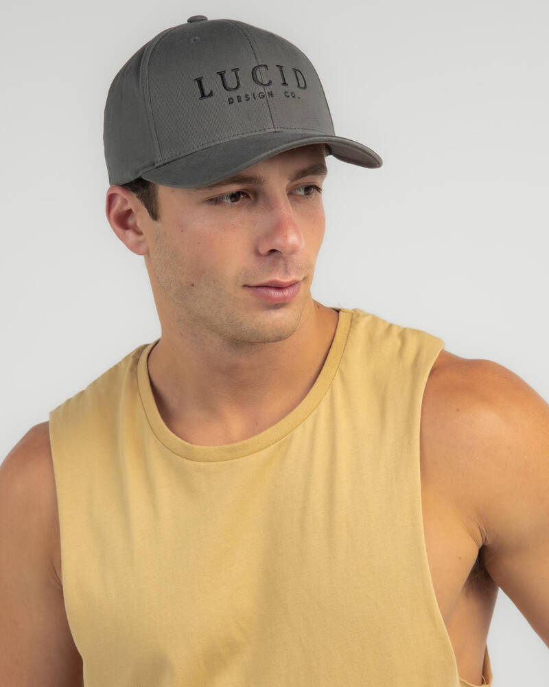 Lucid Monarch Flexfit Cap In Charcoal - FREE* Shipping & Easy Returns ...