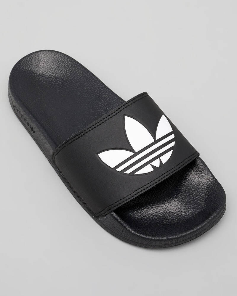 Shop adidas Boys' Adilette Lite Slides In Core Black/ftwr White/core ...
