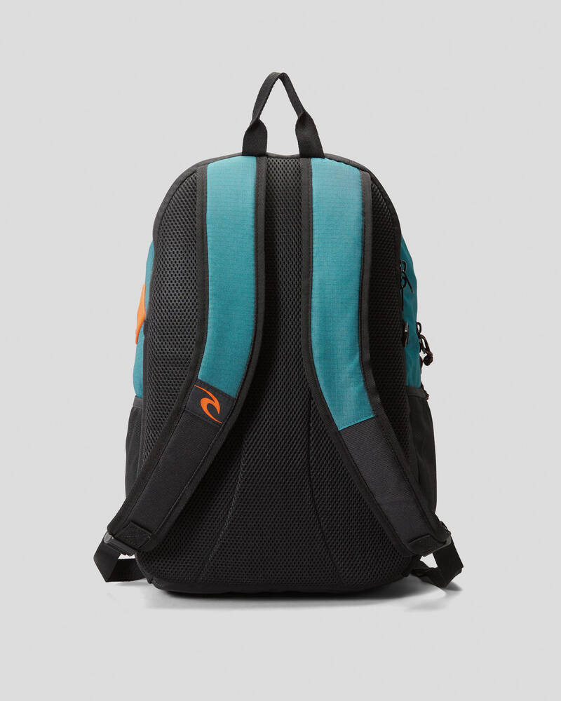 Shop Rip Curl Ozone 30L Journeys Backpack In Blue Green - Fast Shipping ...