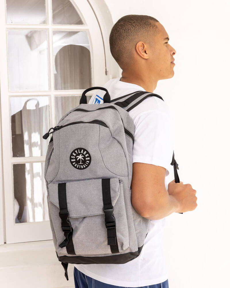 Shop Skylark Flip Side Backpack In Grey Heather - Fast Shipping & Easy ...