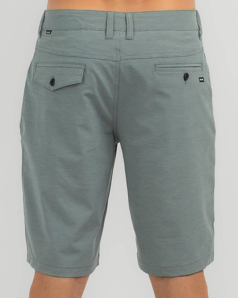 Shop Rip Curl Boardwalk Phase Walk Shorts In Blue Stone - Fast Shipping ...