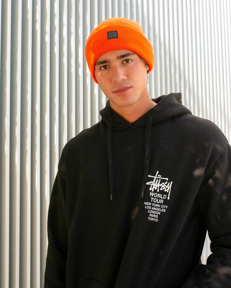 Shop Dexter Masters Beanie In Fluro Orange - Fast Shipping & Easy ...