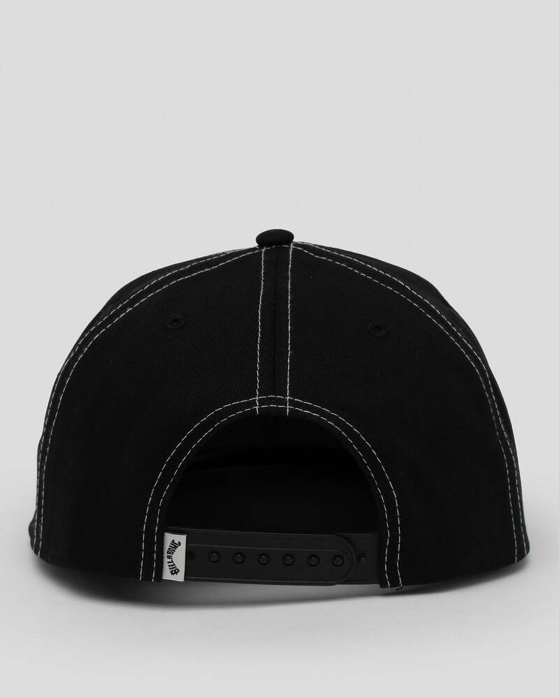 Shop Billabong Otis Sunrise Snapback Cap In Black - Fast Shipping ...