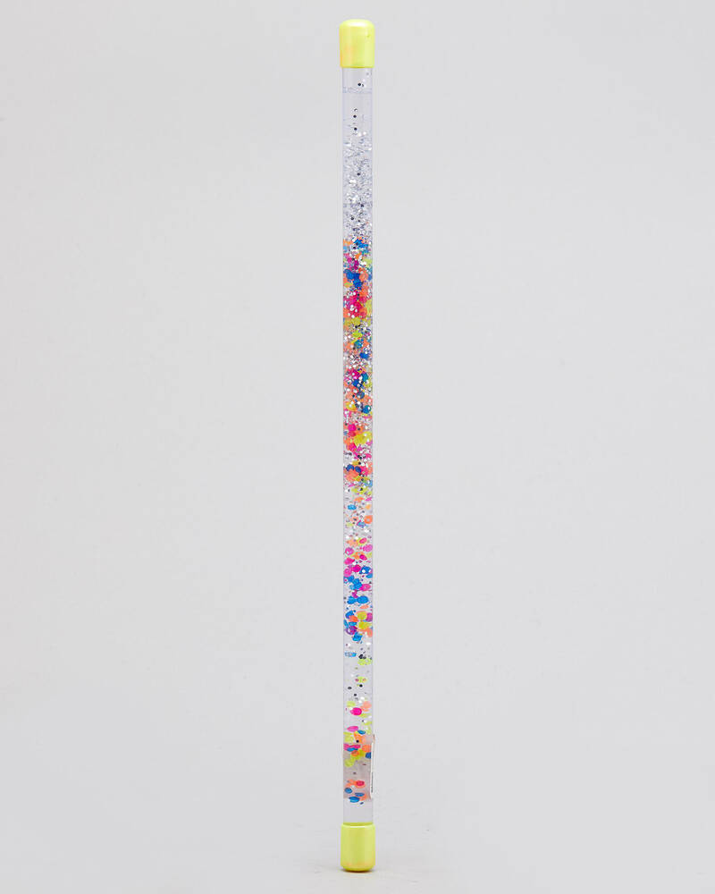 Shop Mooloola Glitter Bead Baton In Rainbow - Fast Shipping & Easy ...