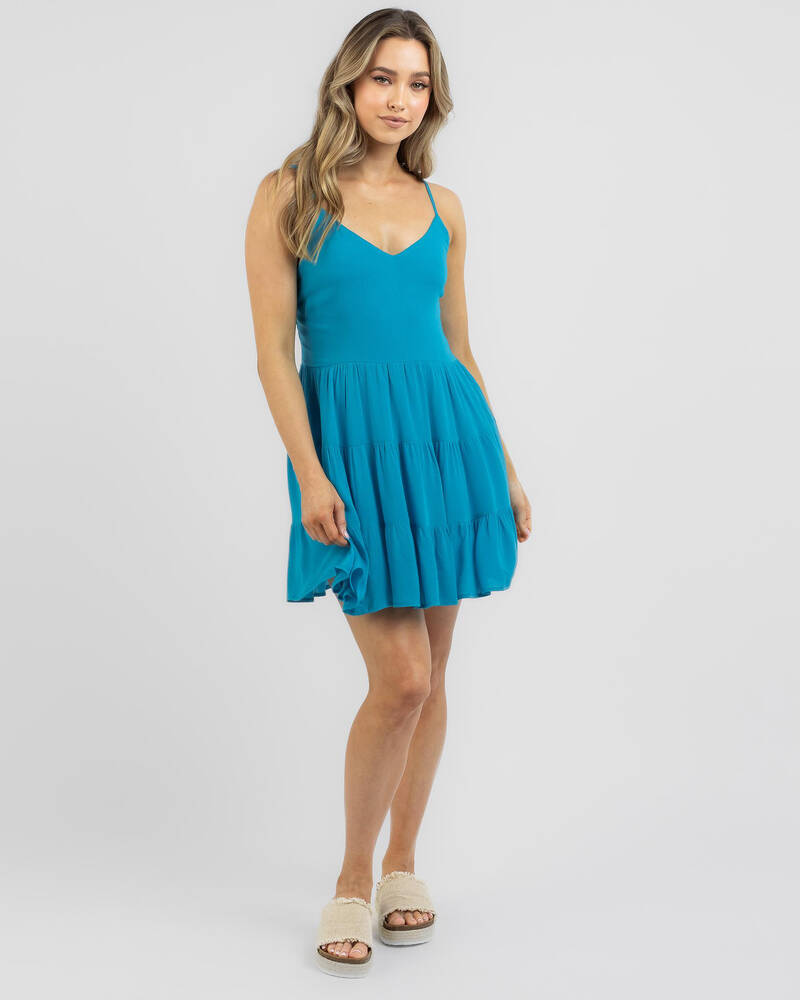 Shop Mooloola Iris Dress In Blue - Fast Shipping & Easy Returns - City ...