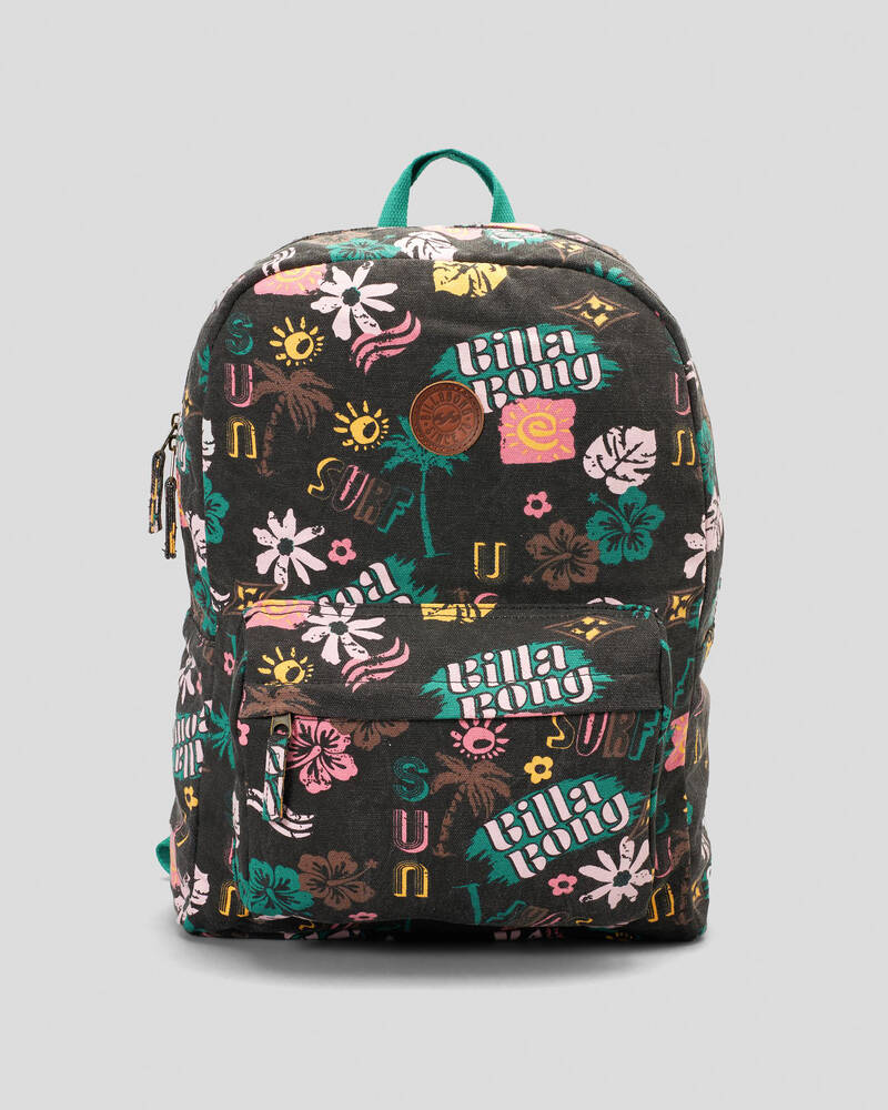 Shop Billabong Sun Surf Backpack In Black - Fast Shipping & Easy ...