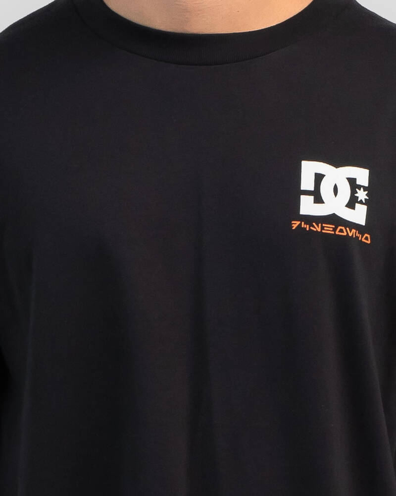 Shop DC Shoes SWDC Luke Class T-Shirt In Black - Fast Shipping & Easy ...