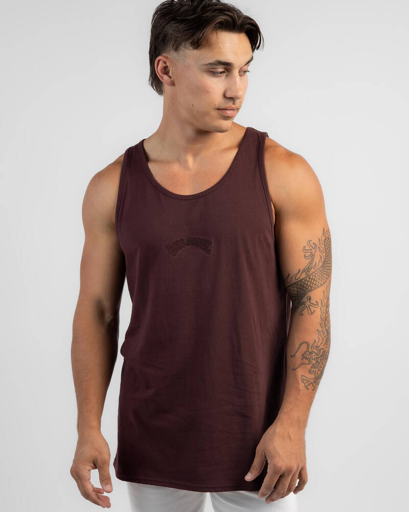 Shop Billabong Smitty Singlet In Port - Fast Shipping & Easy Returns ...