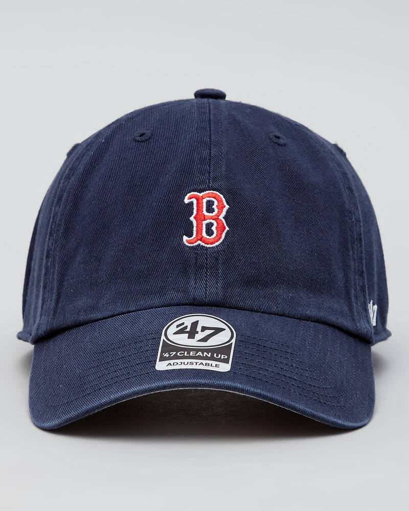 Shop Forty Seven Base Runner Boston Cap In Navy - Fast Shipping & Easy ...
