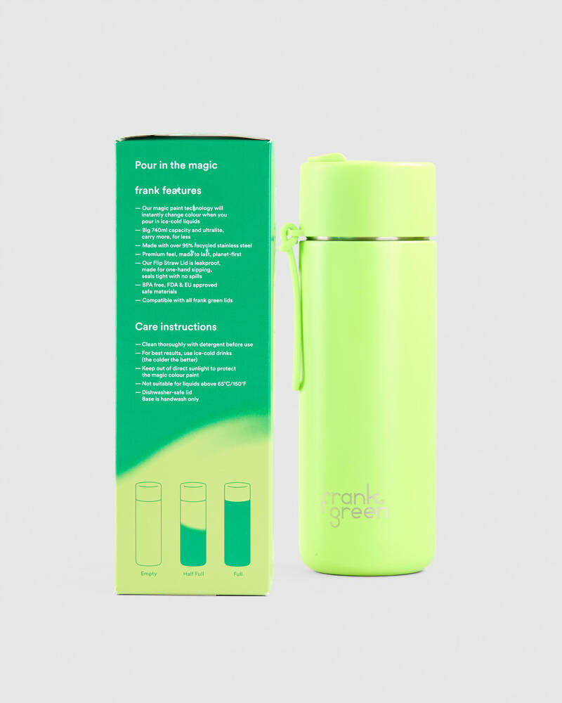 Shop Frank Green 25oz Colour Change Reusable Bottle with Straw Lid In ...