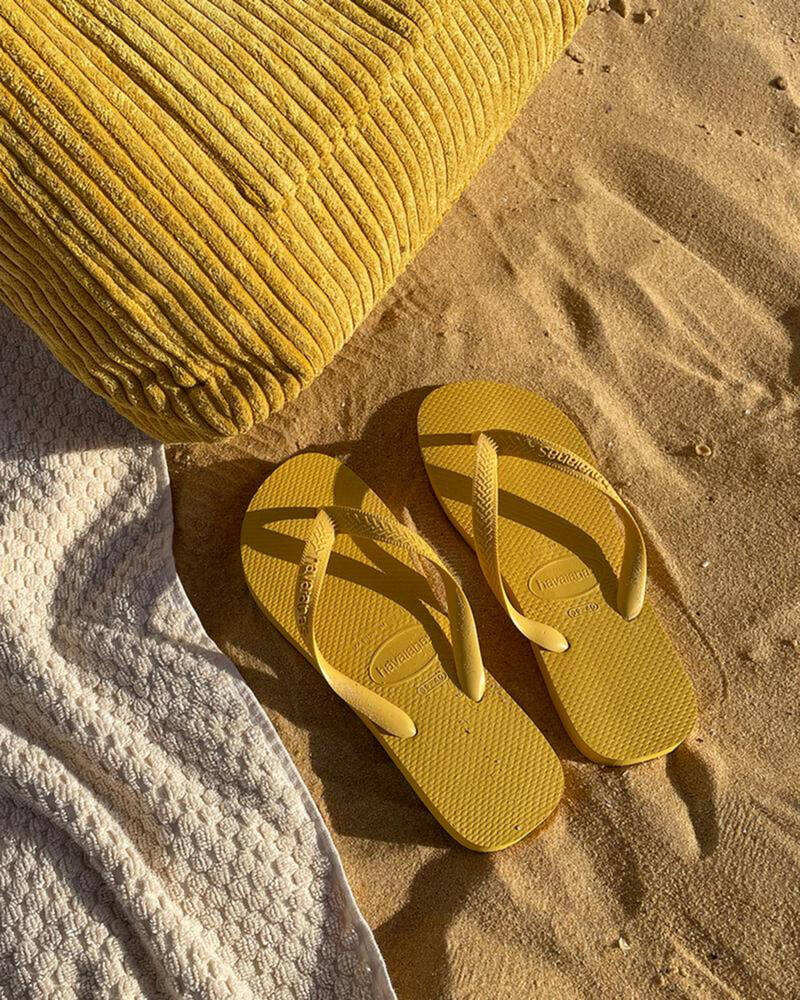 Shop Havaianas Top Thongs In Gold - Fast Shipping & Easy Returns - City ...