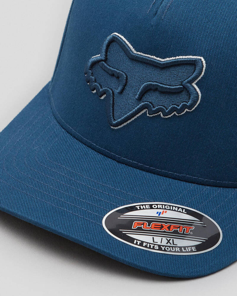 Shop Fox Epicycle Flexfit 2.0 Cap In Dark Indigo - Fast Shipping & Easy ...