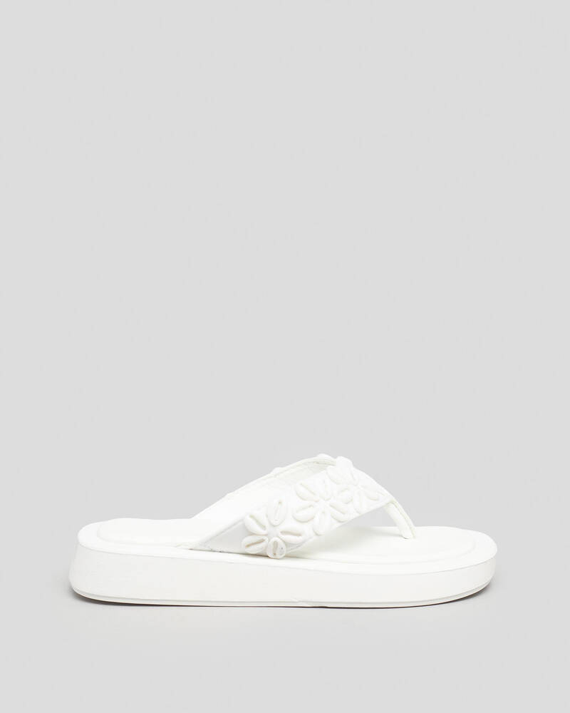 Shop Mooloola Seashell Sandal In Seashell - Fast Shipping & Easy ...