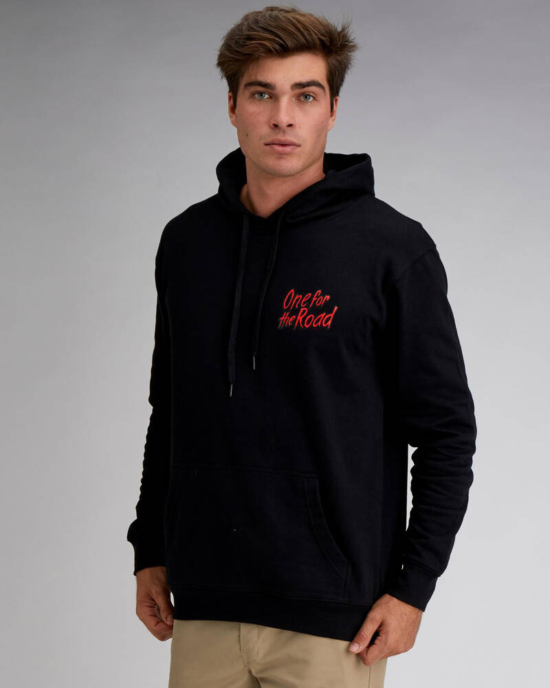 Shop Bush Chook One For The Road Hoodie In Black - Fast Shipping & Easy ...