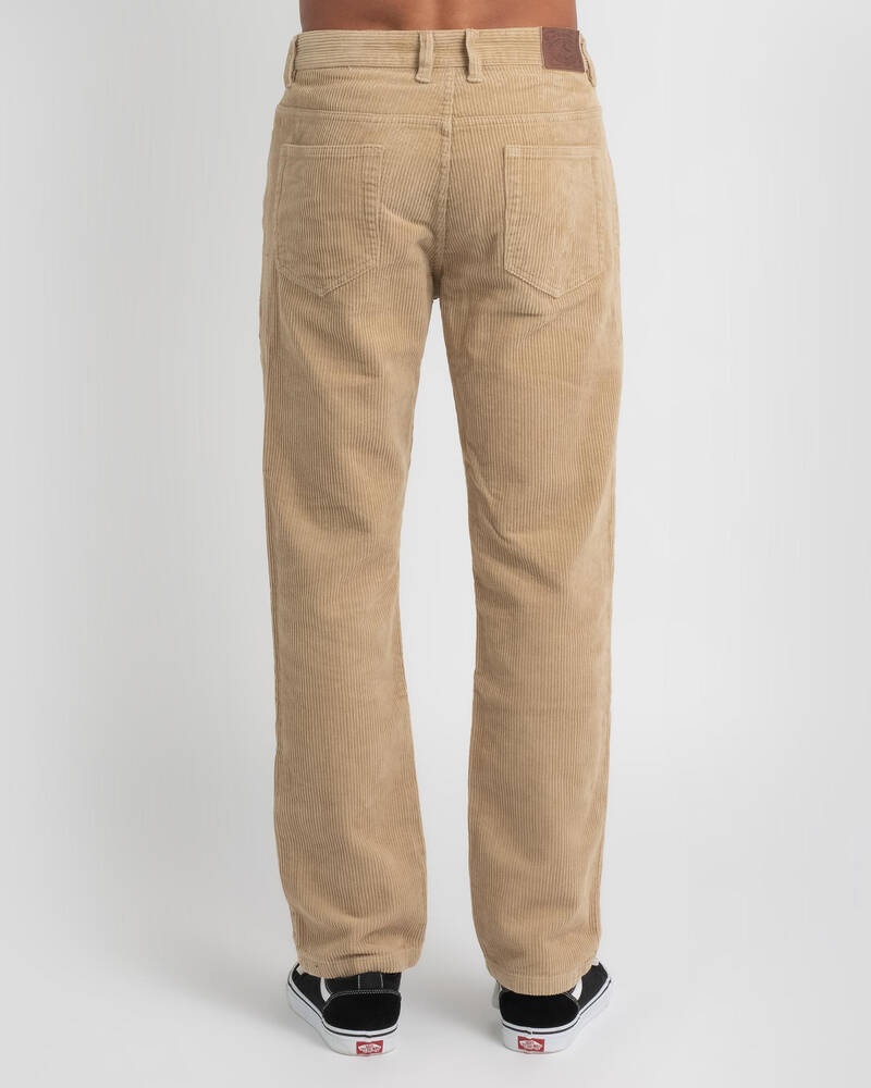 Shop Rusty Rifts Corduroy Pants In Light Fennel - Fast Shipping & Easy ...