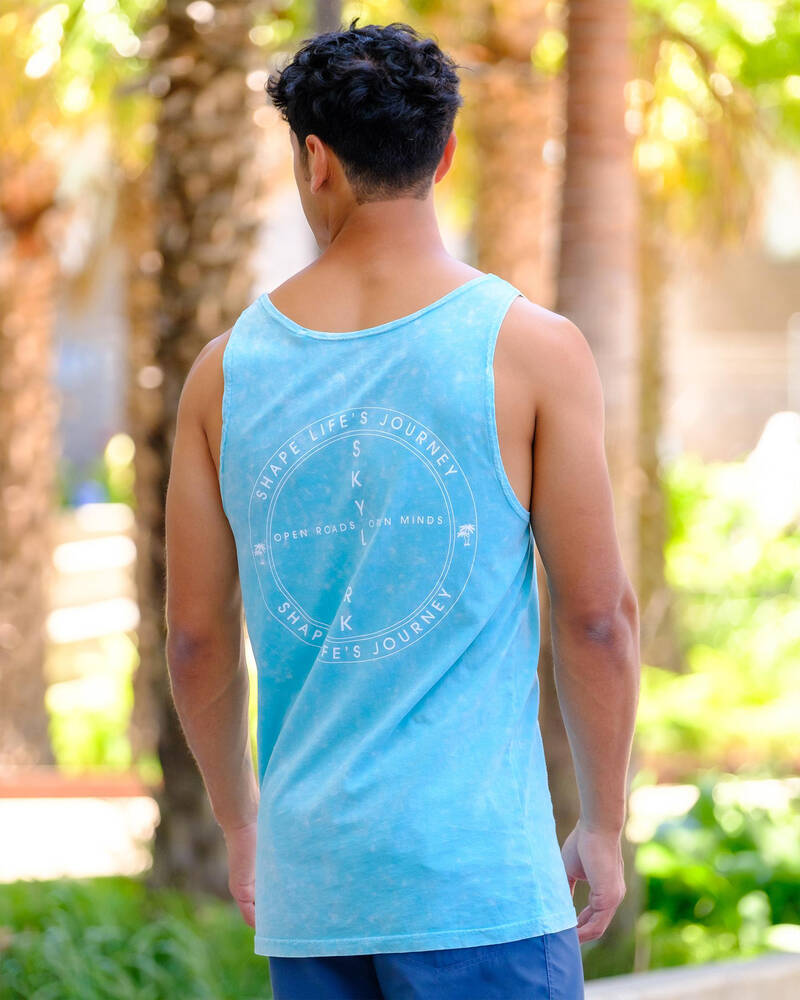 Shop Skylark Unlimited Singlet In Cyan Acid - Fast Shipping & Easy ...