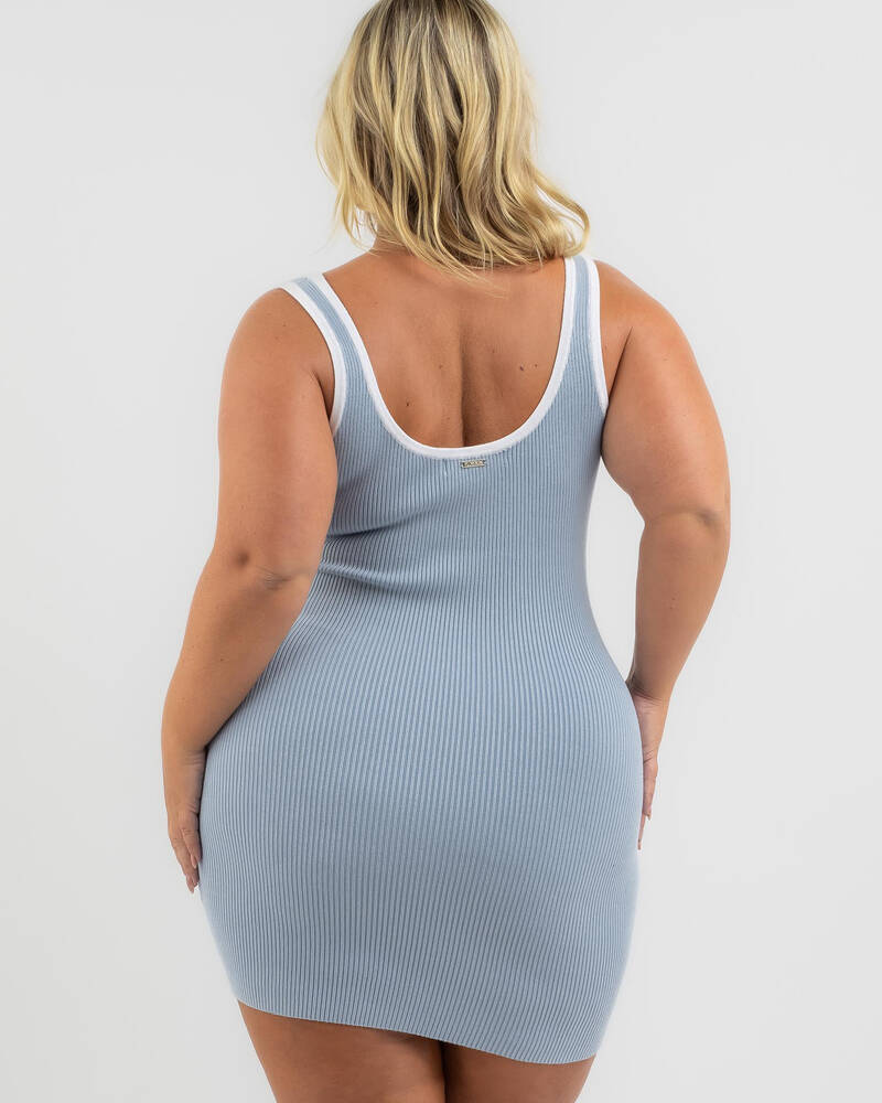 Mooloola Benny Dress In Light Blue/white | City Beach Australia