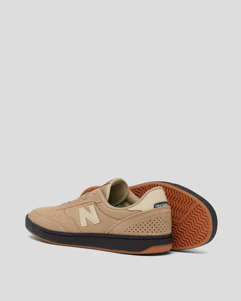 Shop New Balance NB 440 Shoes In Tan/black - Fast Shipping & Easy ...