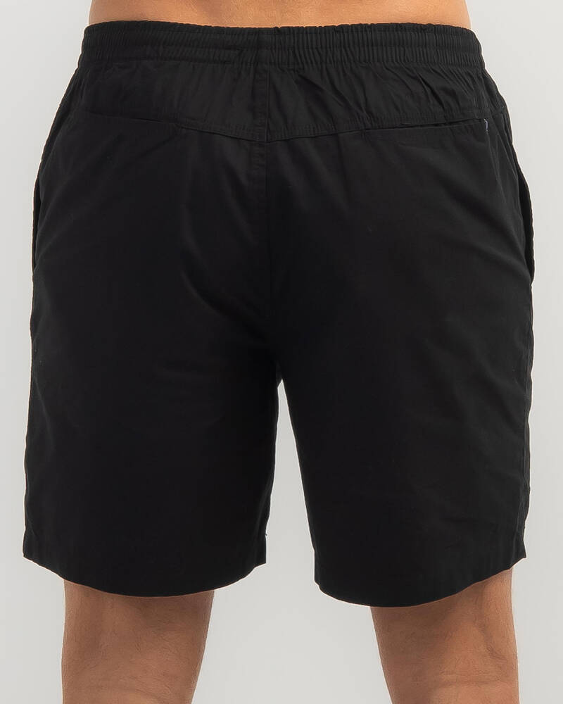 Shop Stussy Basic Stock Beach Shorts In Black - Fast Shipping & Easy Returns - City Beach Australia