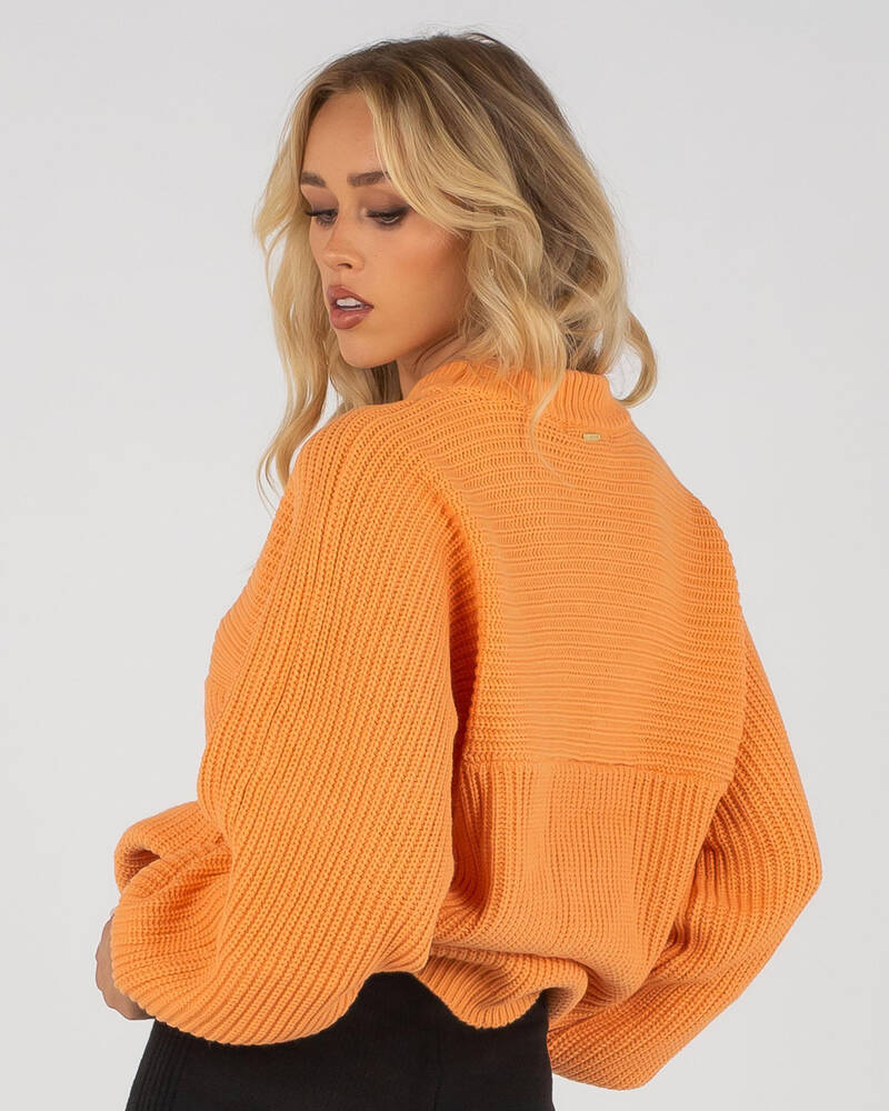 Shop Ava And Ever Kerr Knit In Peach - Fast Shipping & Easy Returns ...