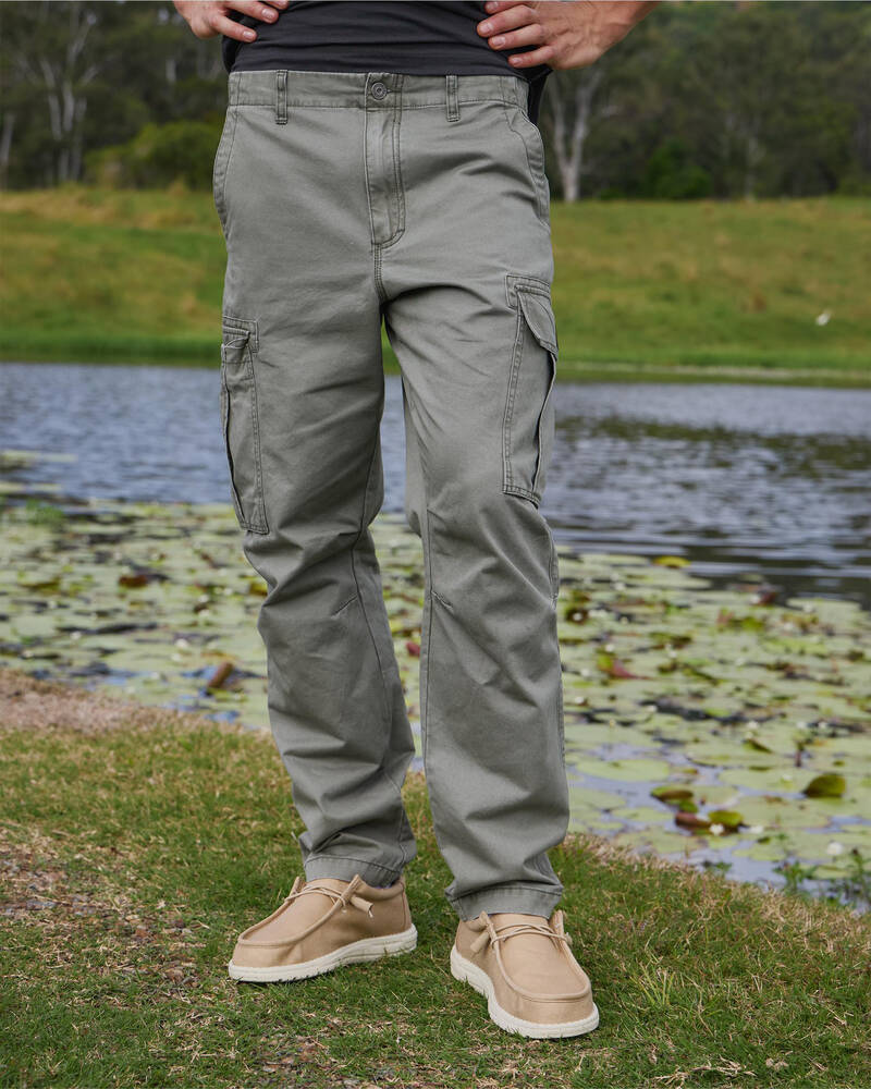 Element Source Cargo Pants In Olive - Fast Shipping & Easy Returns ...