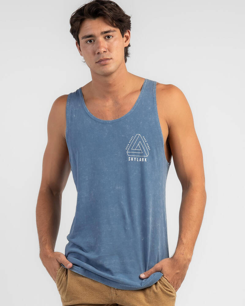 Shop Skylark Breached Singlet In Light Blue Acid - Fast Shipping & Easy ...