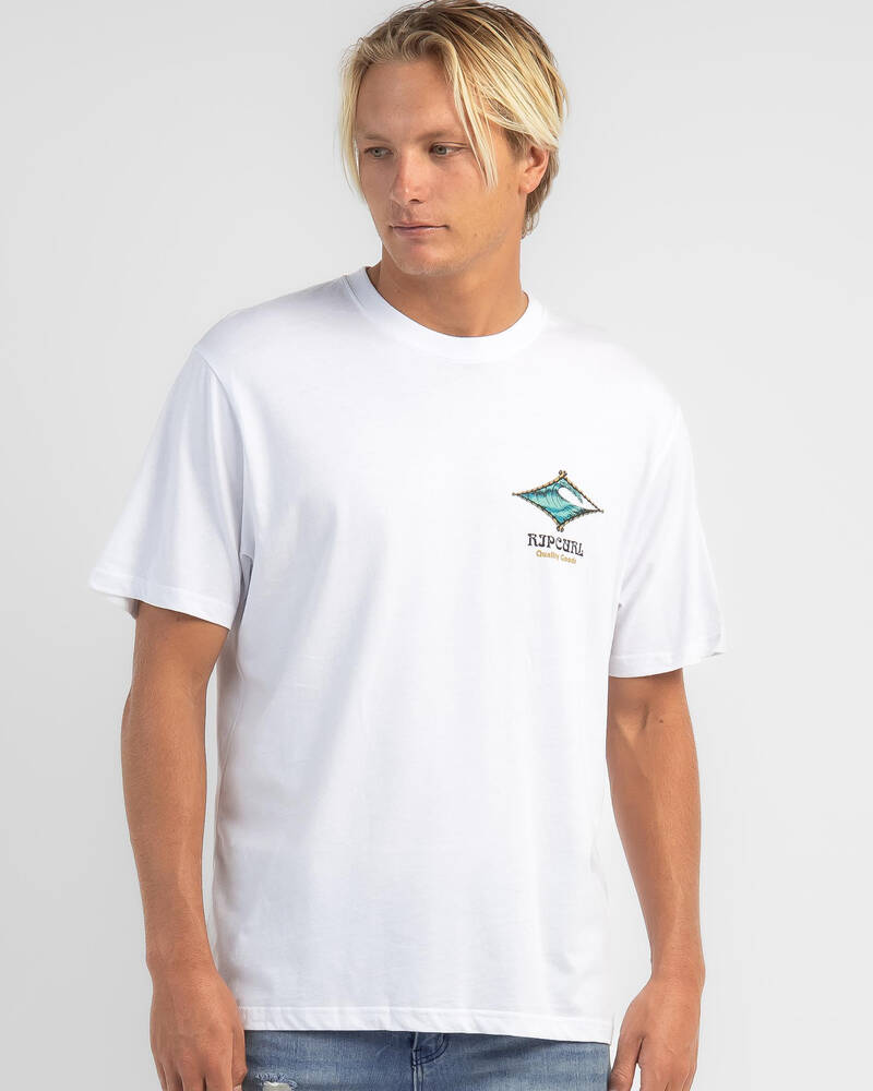 Shop Rip Curl Paradise T-Shirt In White - Fast Shipping & Easy Returns ...