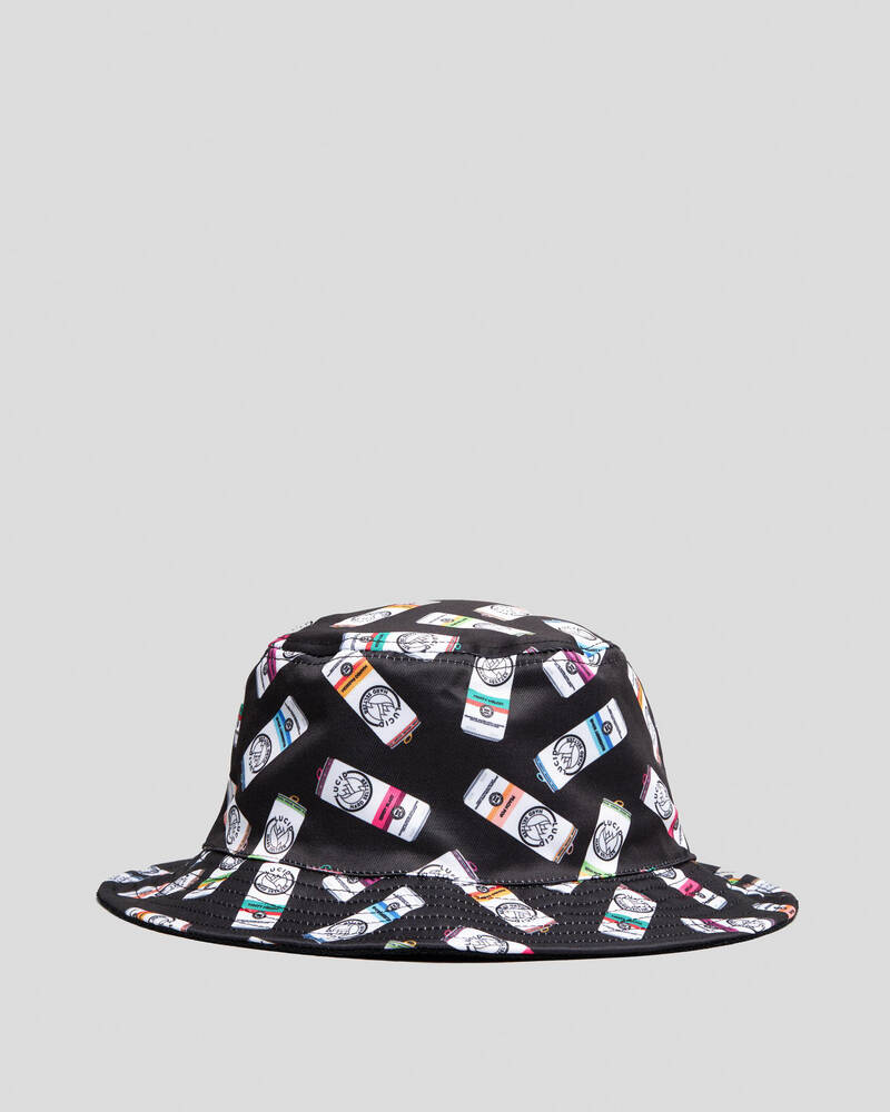 Shop Lucid Seltzer Bucket Hat In Black - Fast Shipping & Easy Returns ...