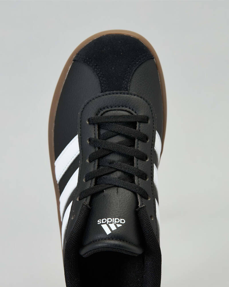 Shop adidas Girls' VL Court Shoes In Cblack/ftwwht/gum5 - Fast Shipping ...