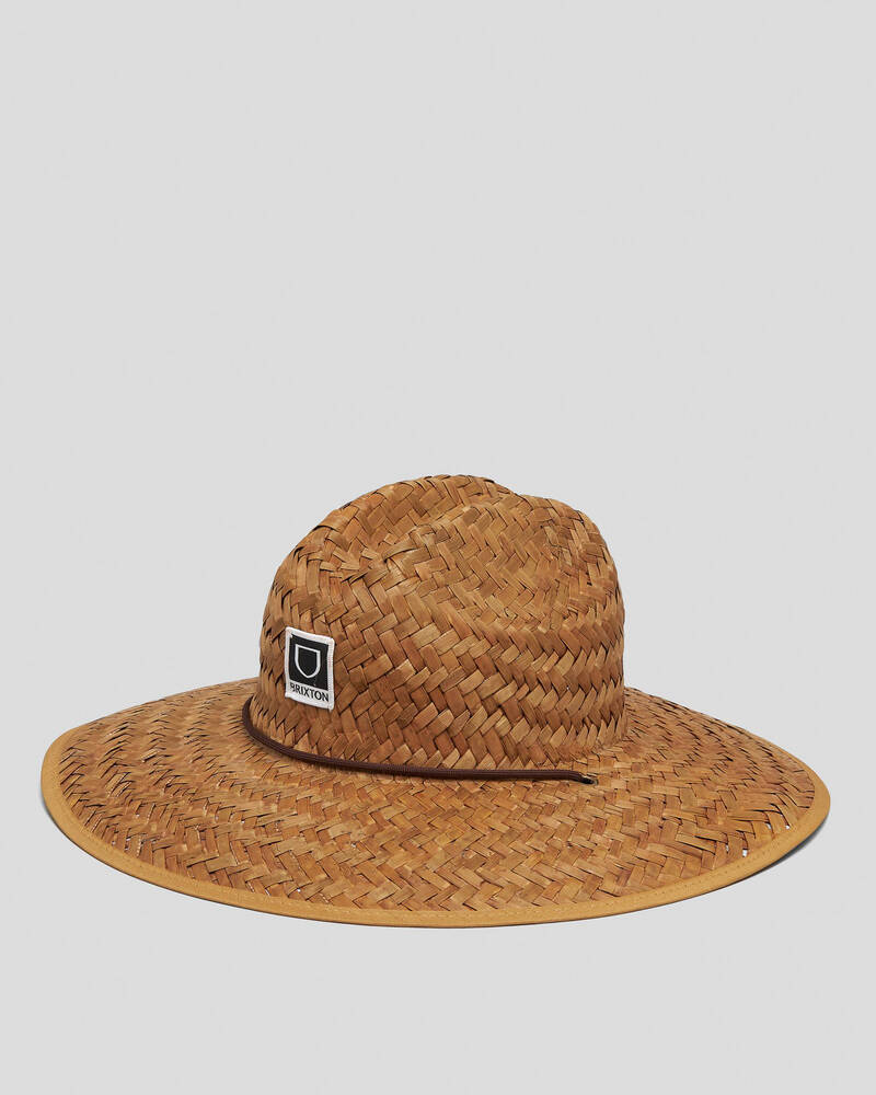 Shop Brixton Beta Sun Hat In Brown - Fast Shipping & Easy Returns ...