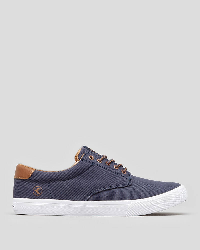 Shop Kustom Profile Shoes In Navy Twill - Fast Shipping & Easy Returns ...