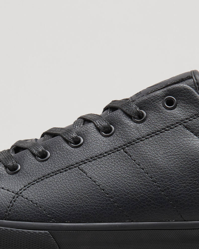 Shop Kustom Kramer BTS Shoes In Blk Leather - Fast Shipping & Easy ...