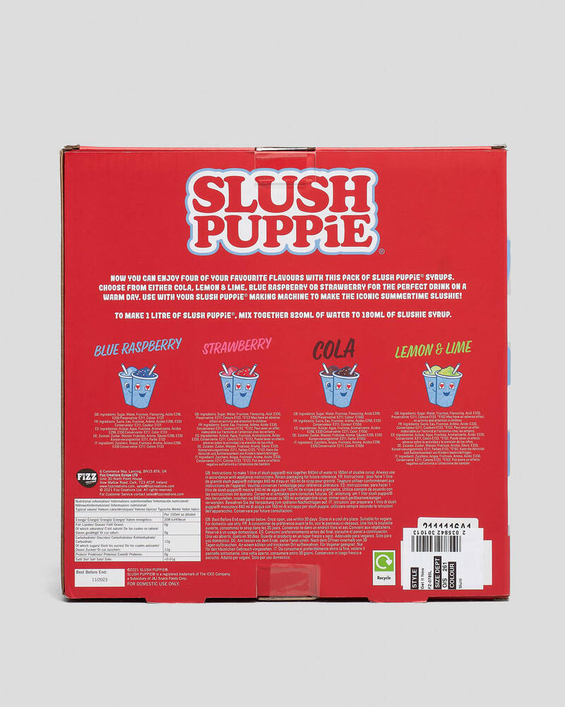 Shop Get It Now Slush Puppie 4 Flavour Pack In Multi - Fast Shipping ...