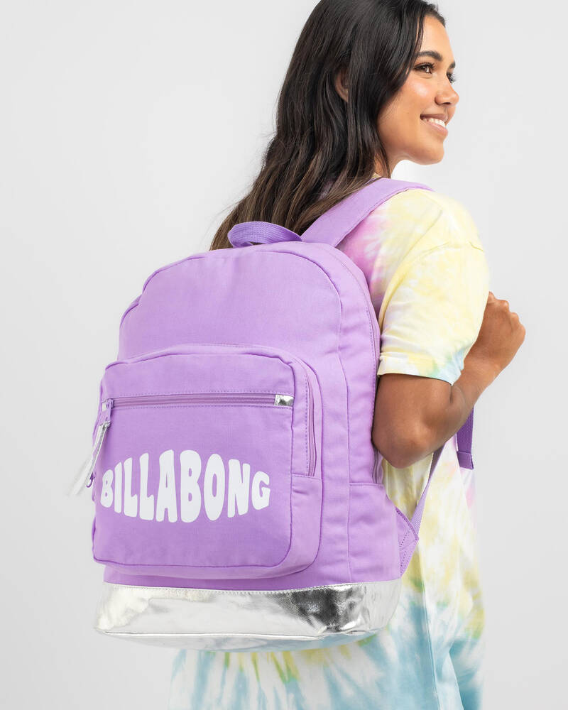 Shop Billabong CB Bubble Backpack In Lilac Breeze - Fast Shipping ...