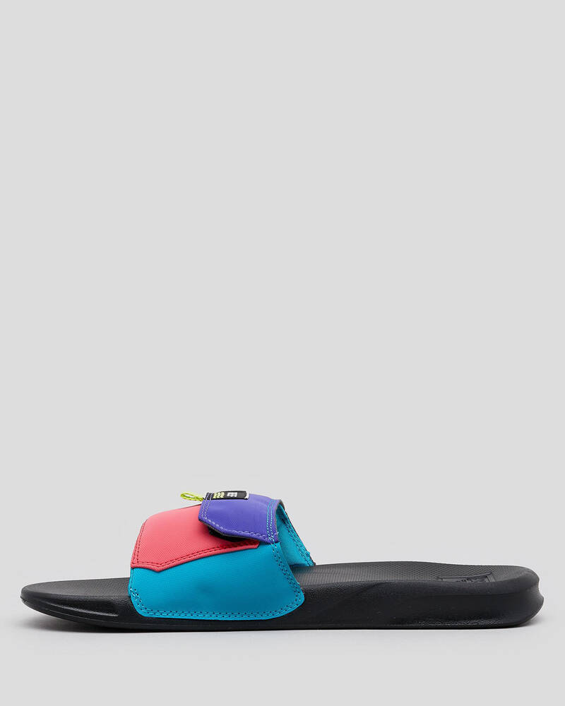 Shop Reef Stash Slides In Hammer Time - Fast Shipping & Easy Returns ...