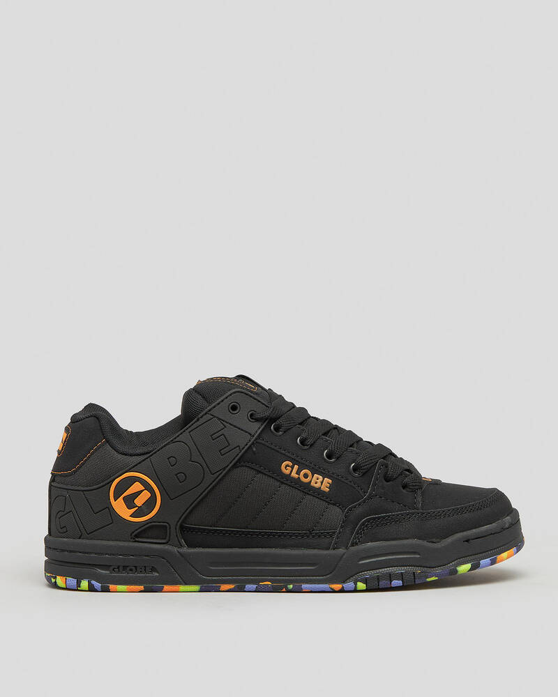 Shop Globe Tilt Shoes In Black/clay/mosaic - Fast Shipping & Easy ...