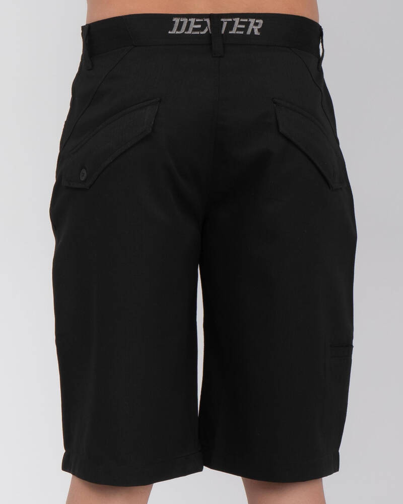 Shop Dexter Highlife Walk Shorts In Black - Fast Shipping & Easy ...