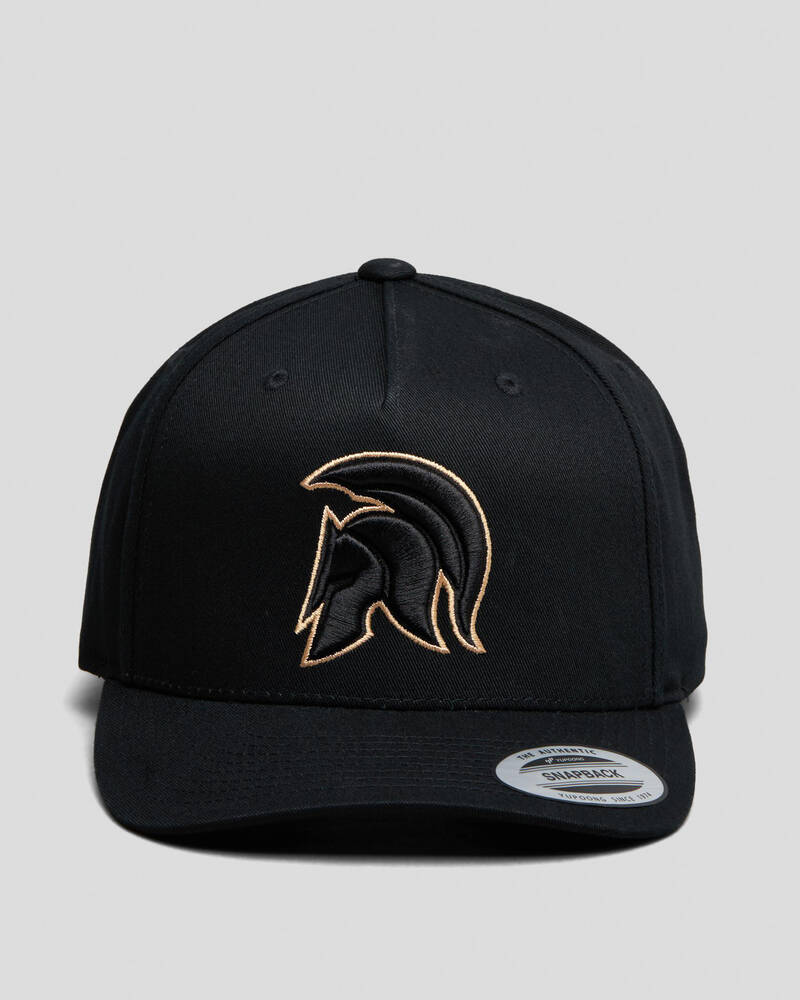 Shop Sparta Colosseum Snapback Cap In Black - Fast Shipping & Easy ...