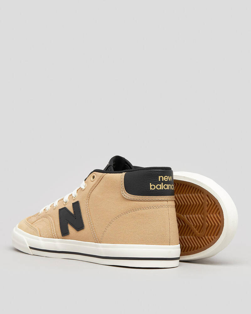 Shop New Balance NB 213 Shoes In Tan/black - Fast Shipping & Easy ...