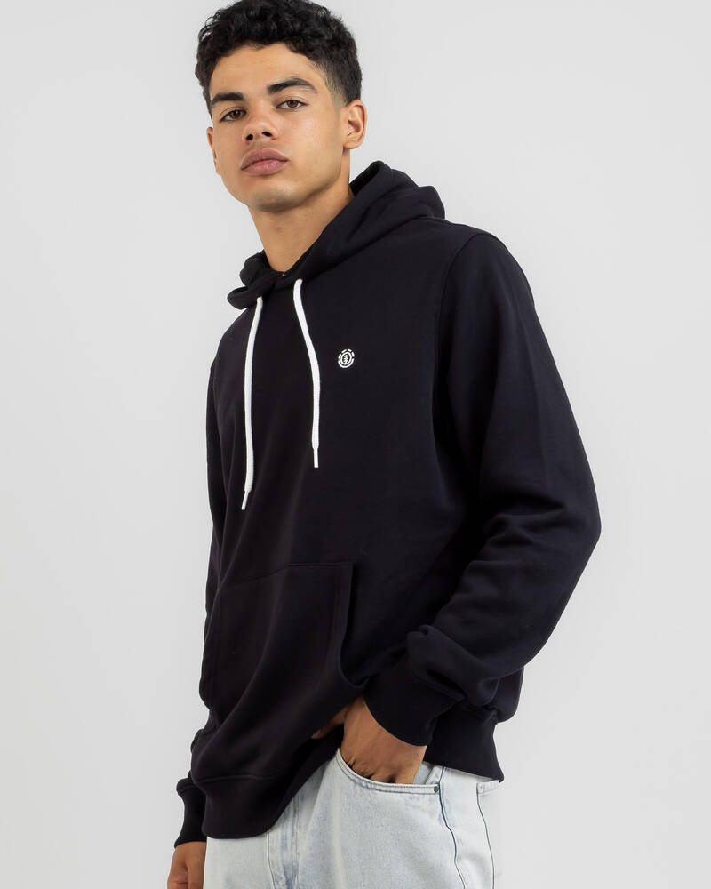 Shop Element Cornell Classic Hoodie In Flint Black - Fast Shipping ...