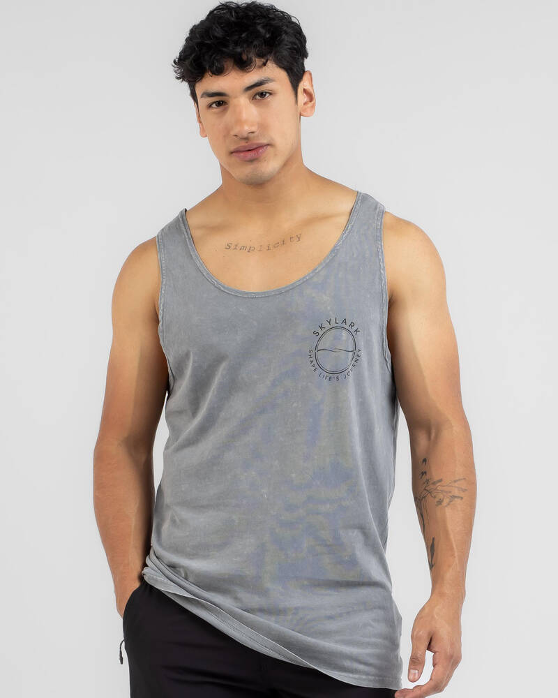 Shop Skylark Inflow Singlet In Light Grey Acid - Fast Shipping & Easy ...