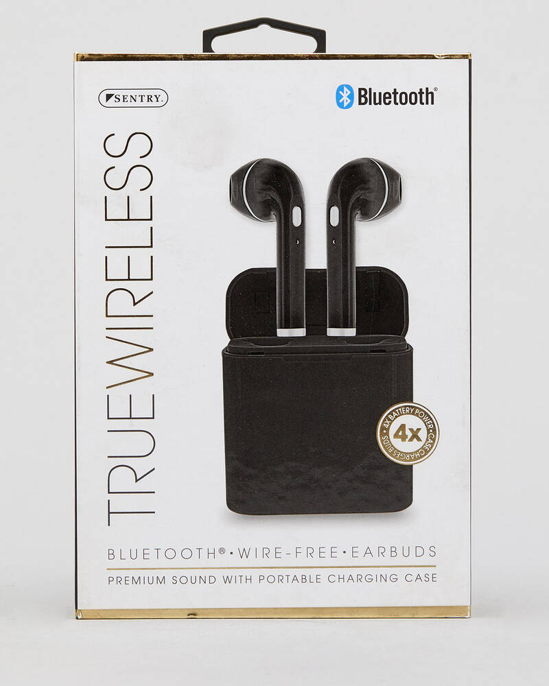 Shop Sentry True Wireless Ear Buds In Black - Fast Shipping & Easy ...