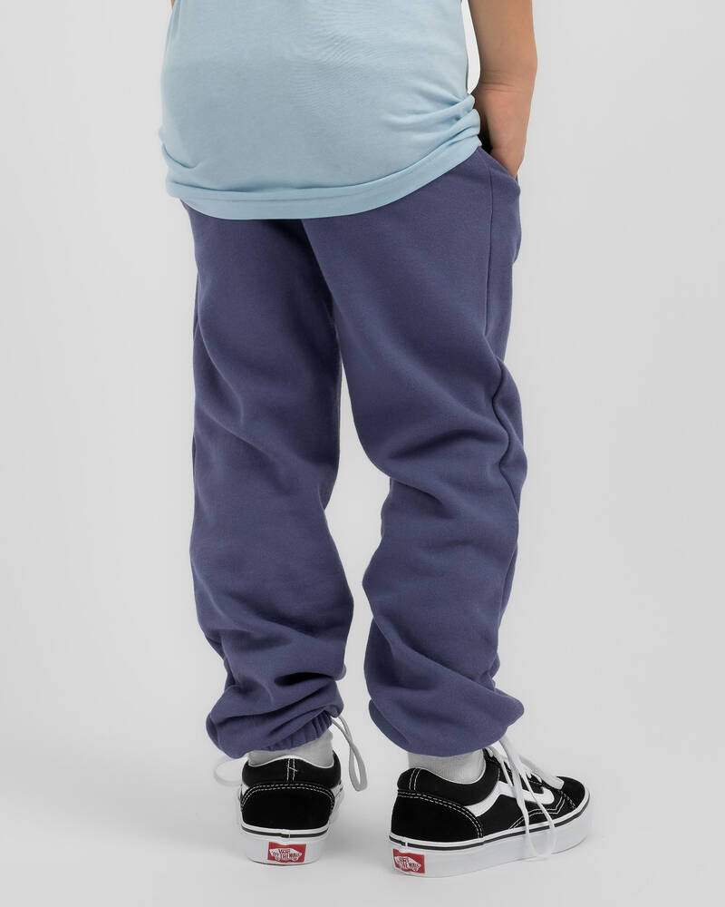 Shop Billabong Toddlers' Team Elastic Beach Track Pants In Slate Blue ...