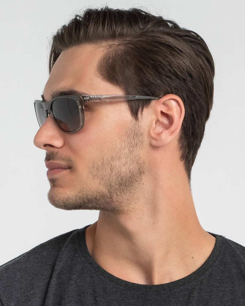 Shop Oakley Leadline Prizm Sunglasses In Grey Ink W/prizm Grey Grad ...